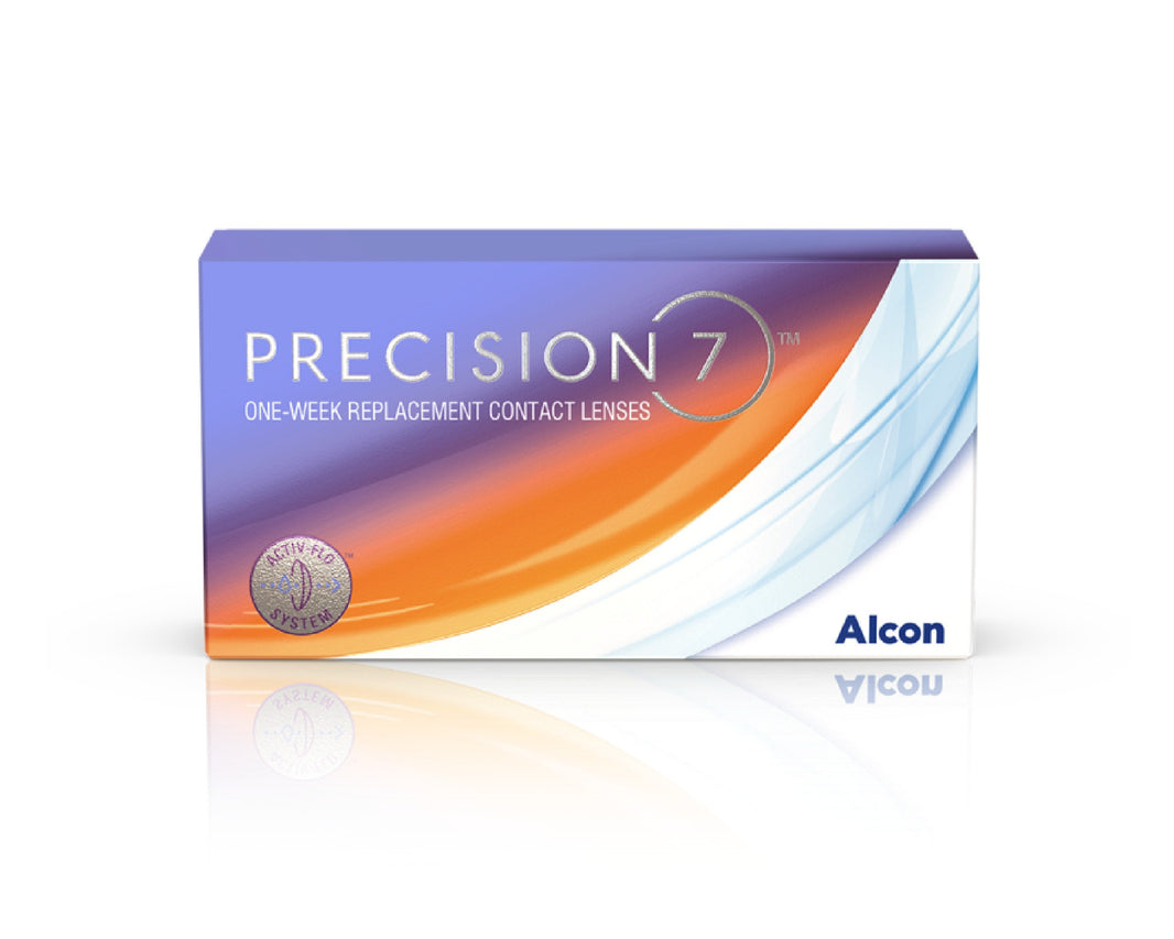 Weekly Disposable Contact Lenses | Precision7 UK – Quality Eyes